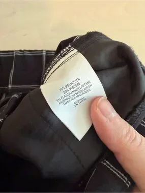 Reitmans | Pants & Jumpsuits | Reitmans Black And White Windowpane ...